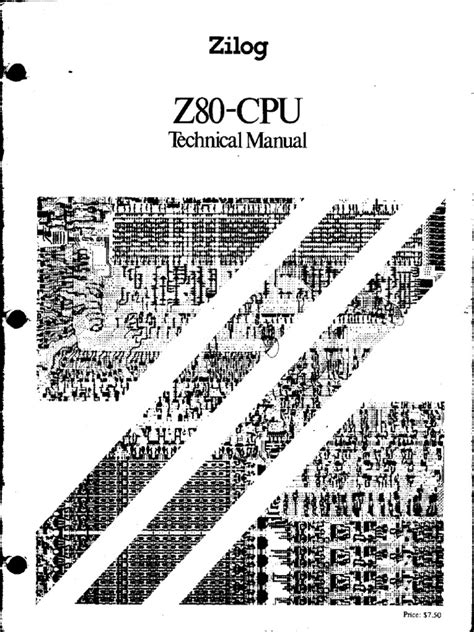 Zilog Z80 Cpu Technical Manual 1976 Zilog En Pdf