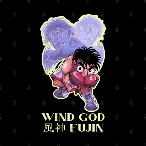 Ippo Makunouchi Hajime No Ippo Front And Back Print Streetwear Style Hajime No Ippo Pin
