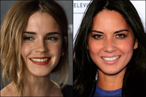Face Round Whos Better For A Facefuck Emma Watson Vs Olivia Munn Vote Poll Link In The