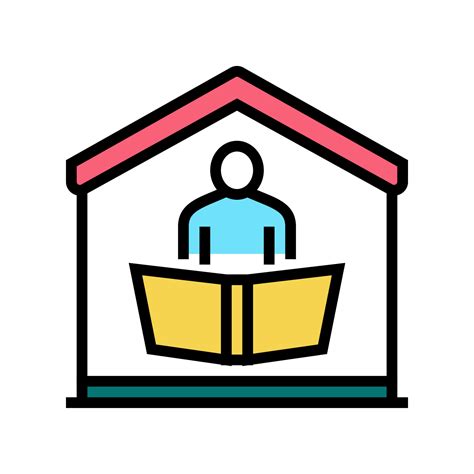 Reading Book Color Icon Vector Illustration 18778289 Vector Art At Vecteezy