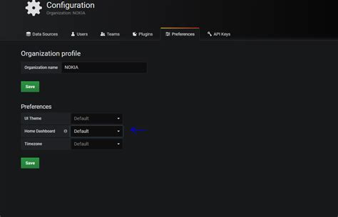 Change Home Dashboard Grafana Labs Community Forums