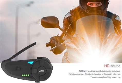 Quick 20 Bluetooth Intercom 2s Speed Matching High Fidelity Sound Quality Ejeas