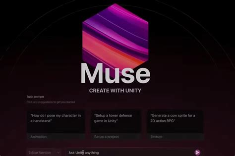 Muse Le Système Dia Générative Dunity Débarque En Early Access