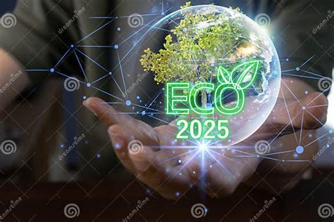 Green Ecosystem Creation Concept 2025 Stock Image Image Of Earth