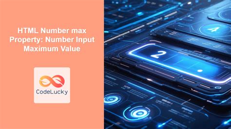 Html Number Step Property Number Input Step Codelucky