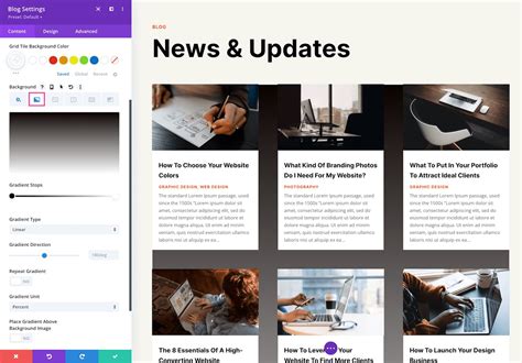 The Divi Blog Module Elegant Themes Documentation