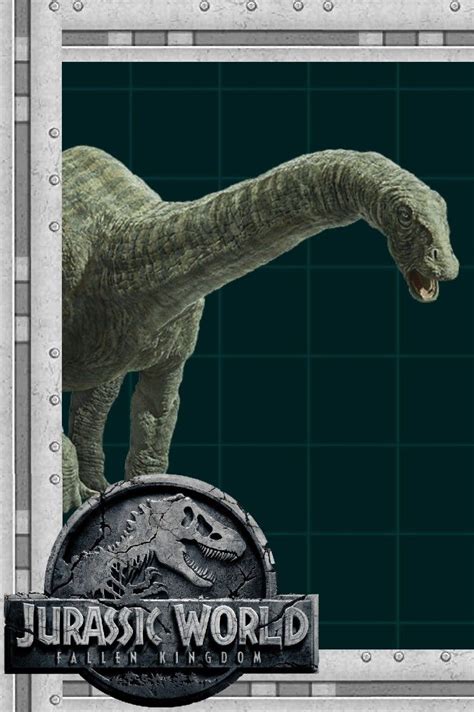 Fallen Kingdom Apatosaurus Trading Card Jurassic Park Dinossauros Dinossauro