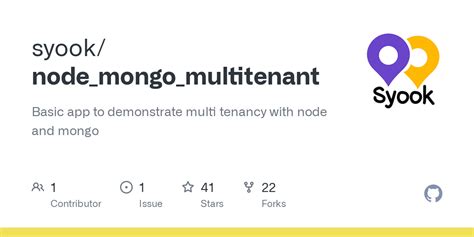 Github Syooknodemongomultitenant Basic App To Demonstrate Multi Tenancy With Node And Mongo