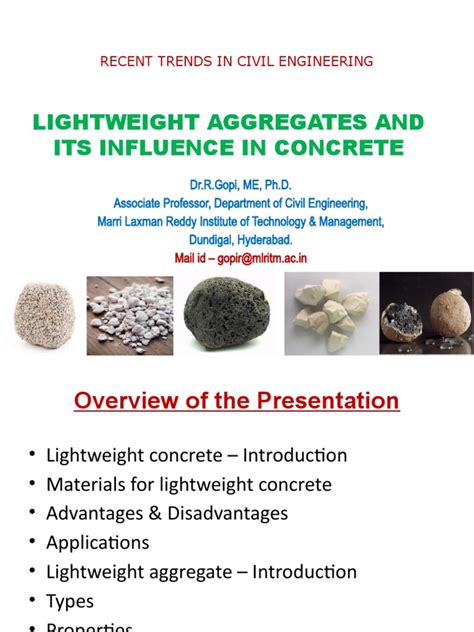 Lightweight Aggregate Concrete Pdf Concrete Construction Aggregate