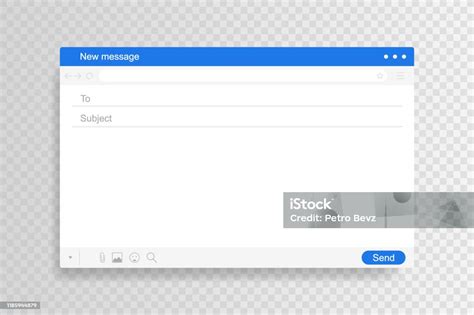 이메일 인터페이스 메일 창 템플릿 인터넷 메시지 격리 프레임 빈 이메일 현대 플랫 스타일 벡터 일러스트레이션 권투 스포츠에 대한 스톡 벡터 아트 및 기타 이미지 Istock