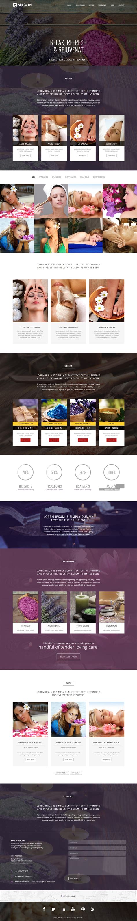 Free Bootstrap Themes Collection Ideas Web Design Wellness Design Web Development Design