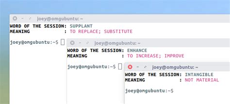 learn a new word every time you open the terminal omg ubuntu