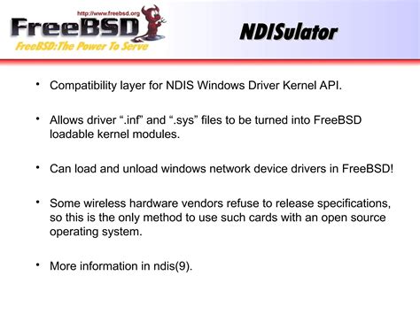Freebsd Operating System Overview Basicsppt