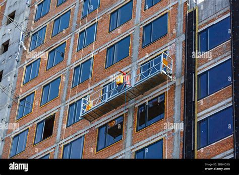 Suspended Platform Or Cradle For Construction Installation And Repair Work Of Building Facades
