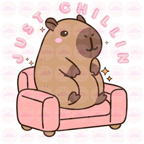 Capybara Clipart Capybara Png Cute Capybara Kawaii Clipart Capybara
