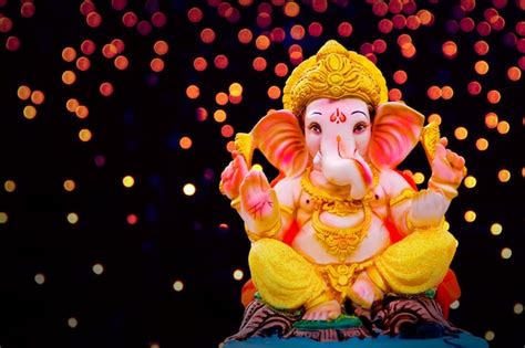 Premium Photo Lord Ganesha Indian Ganesh Festival