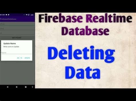 How To Delete Data In Firebase Realtime Database Harpreet Studio