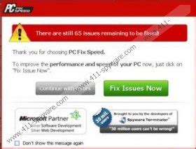 PC Fix Speed Virus Spyware