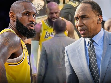 Stephen A Smith Says Lebron James Confrontation Sparked By Bronny Comments
