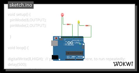 Ledarduino Wokwi Esp Stm Arduino Simulator