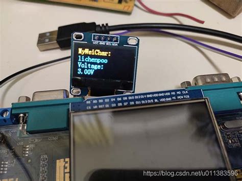 Stm32f407 Oled Iic成功驱动，成功点亮oled屏4角oled与stm32f407连接 Csdn博客