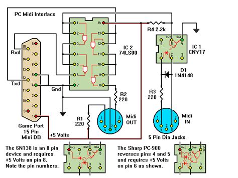 Make Your Own PC Midi Adapter
