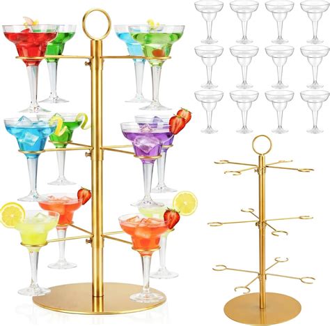Ferrochef Champagne Tower Stand With 12 Pcs Plastic
