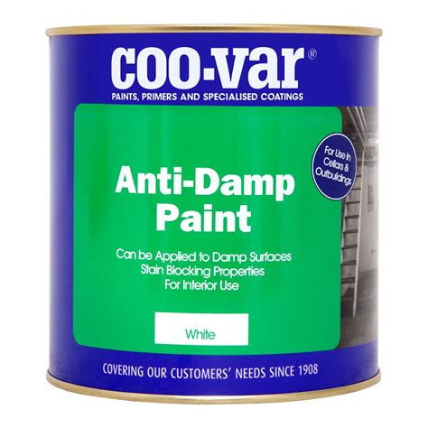 Coo Var Anti Damp Paint White 1l