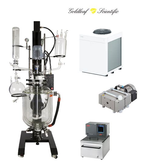 20l And 50l Glass Reactor Distillation Kit Goldleaf Scientific Powerful Distillation Kit For