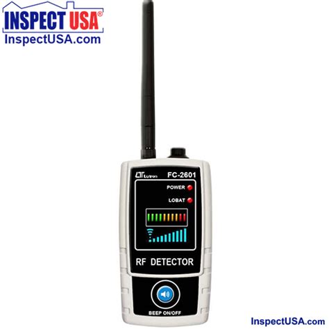 Lutron Fc 2601 Portable Rf Bug And Camera Detection Meter Inspect Usa