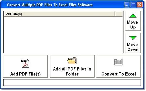Convert Multiple Pdf Files To Excel Files Software Free Download
