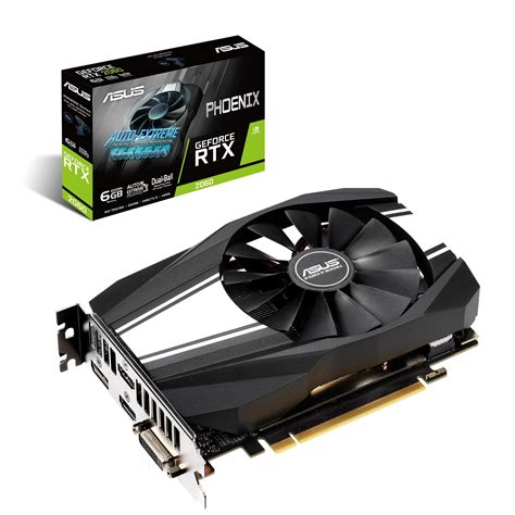Asus Video Card Ph Rtx2060 6g Geforce Rtx 2060 6gb Gddr6 Thriftking Computer