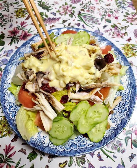 양상추 버섯 닭가슴살 샐러드 만들기