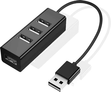 Amazon Szsl Usb ハブ 4ポート Usb2 0コンボハブ 超小型 バスパワー Usb変換アダプター Usbポート拡張 高速 軽量 コンパクト 携帯便利 1個入り Szsl