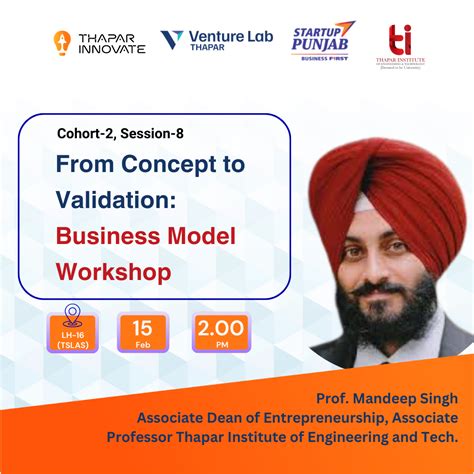 From Concept To Validation Business Model Workshop