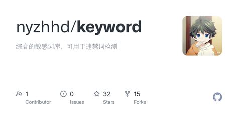 keyword keywords txt at main · nyzhhd keyword · github