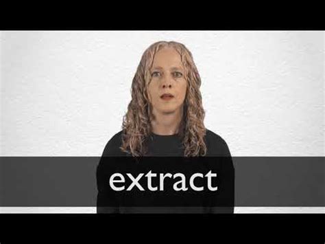 Hindi Translation Of EXTRACT Collins English Hindi Dictionary