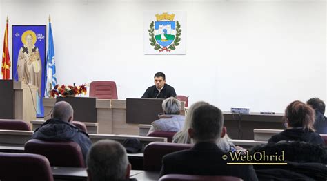 Градоначалникот Пецаков на средба со претставници од туристичко услужниот сектор • Webohrid