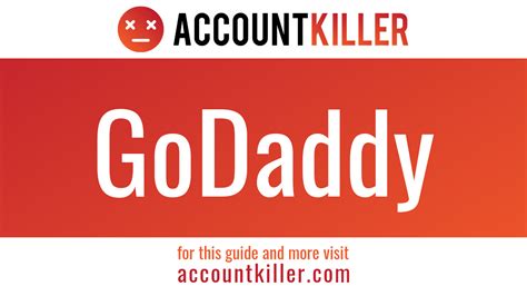 How To Delete Your GoDaddy Account ACCOUNTKILLER COM