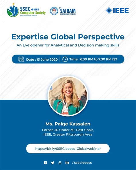 sec ieee cs chapter on linkedin ieee ieeecs ieeeexp ssecieeecs digitallysairam sairamit