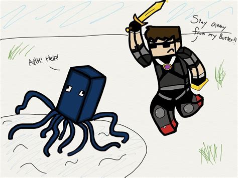 Minecraft Squid Drawing At GetDrawings Free Download