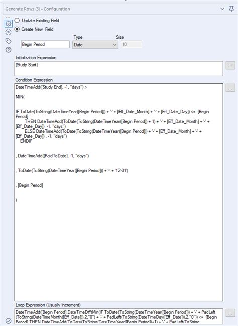 Solved Generate Rows Not Producing Final Row Alteryx Community