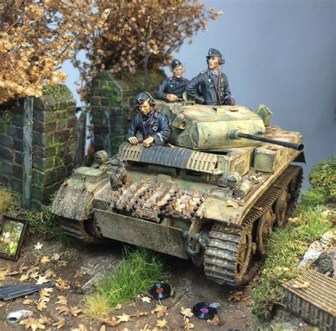 Stug Iii Tank Diorama Model Tank Kvpziv East Front Panzer Iv