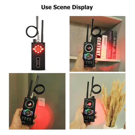 K Wireless Signal Detector RF Bug Finder Anti Eavesdroped Detector