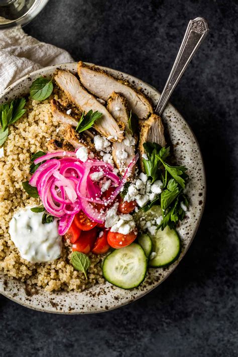 9 Healthy Greek Chicken Meal Prep Bowl Recipes My Best Home Life