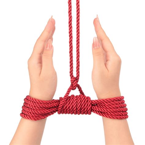 Rebellion Reign Crimson Silky Bondage Rope • Just Love