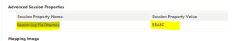 How To Override Session Log File Directory At Mapping Task Level In Idmc