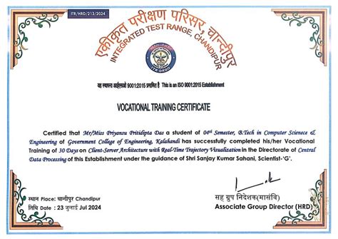 Priyansu Pritidipta Das On Linkedin • Excited To Share That I Have Successfully Completed