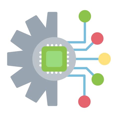 Premium Vector Automation Flat Illustration