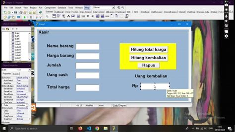 Tutorial Delphi Membuat Aplikasi Mesin Kasir Youtube